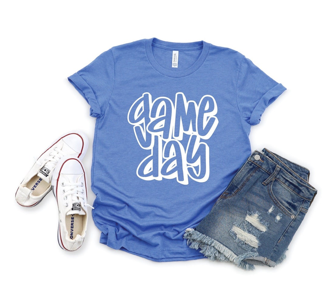 Game Day Shirt, Sports Shirts for Women, Gameday Graphic Tee, Mom Game ...
