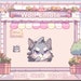 Cute Wolf Emote for Streamers | Sly Smirking Wolf | Wolf Emotes | Wolf ...