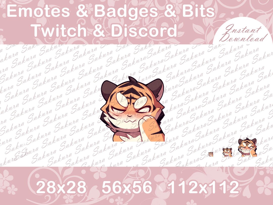 Tiger Emote for Stream, Scheming Scheme, Tiger Emotes, for Twitch ...