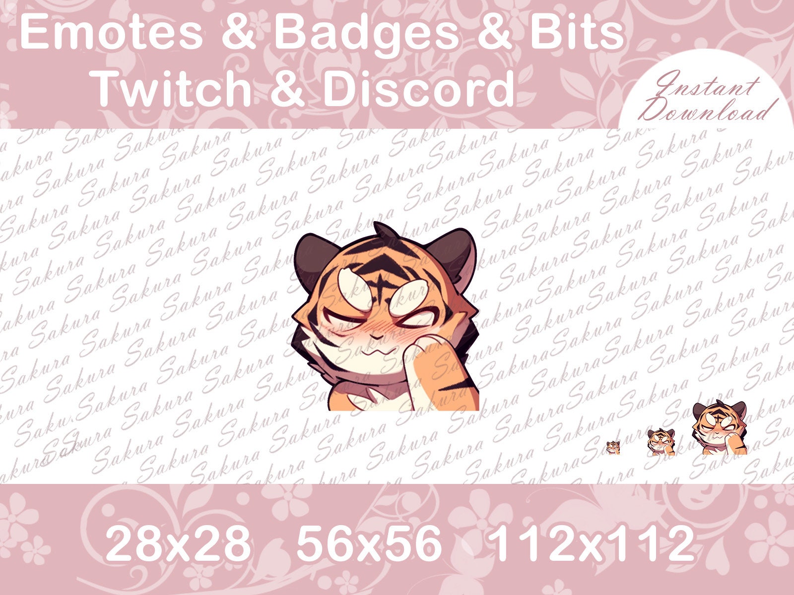 Tiger Emote for Stream, Scheming Scheme, Tiger Emotes, for Twitch ...