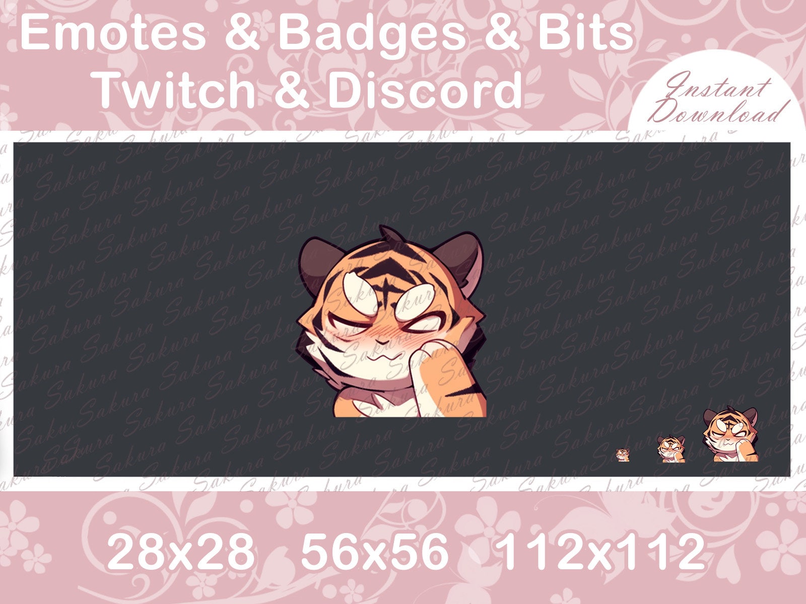 Tiger Emote for Stream, Scheming Scheme, Tiger Emotes, for Twitch ...