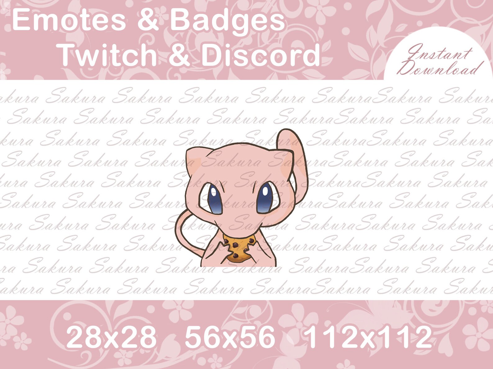 Cute Mew Emote | Mew Emotes | Mew | Twitch Emotes | Discord Emotes ...