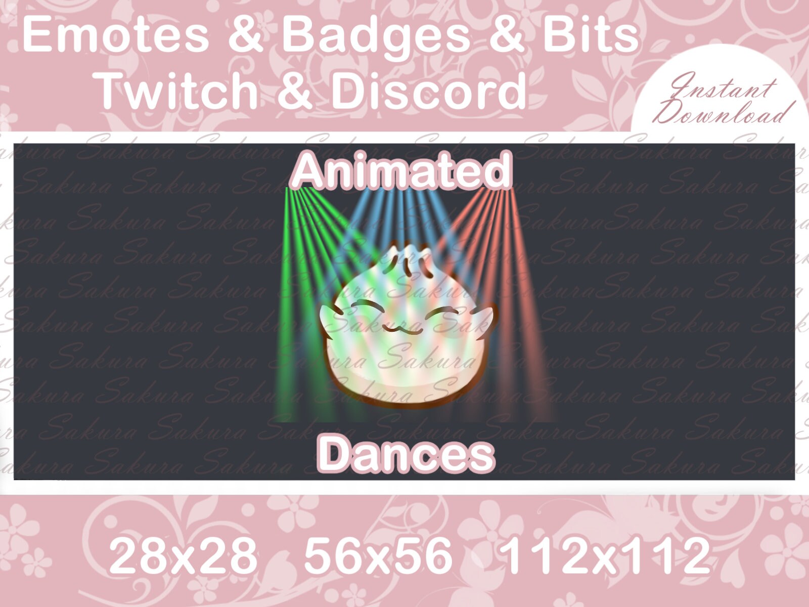 Animated Twitch & Discord Emote Party Red Green Blue | RGB | Discord ...