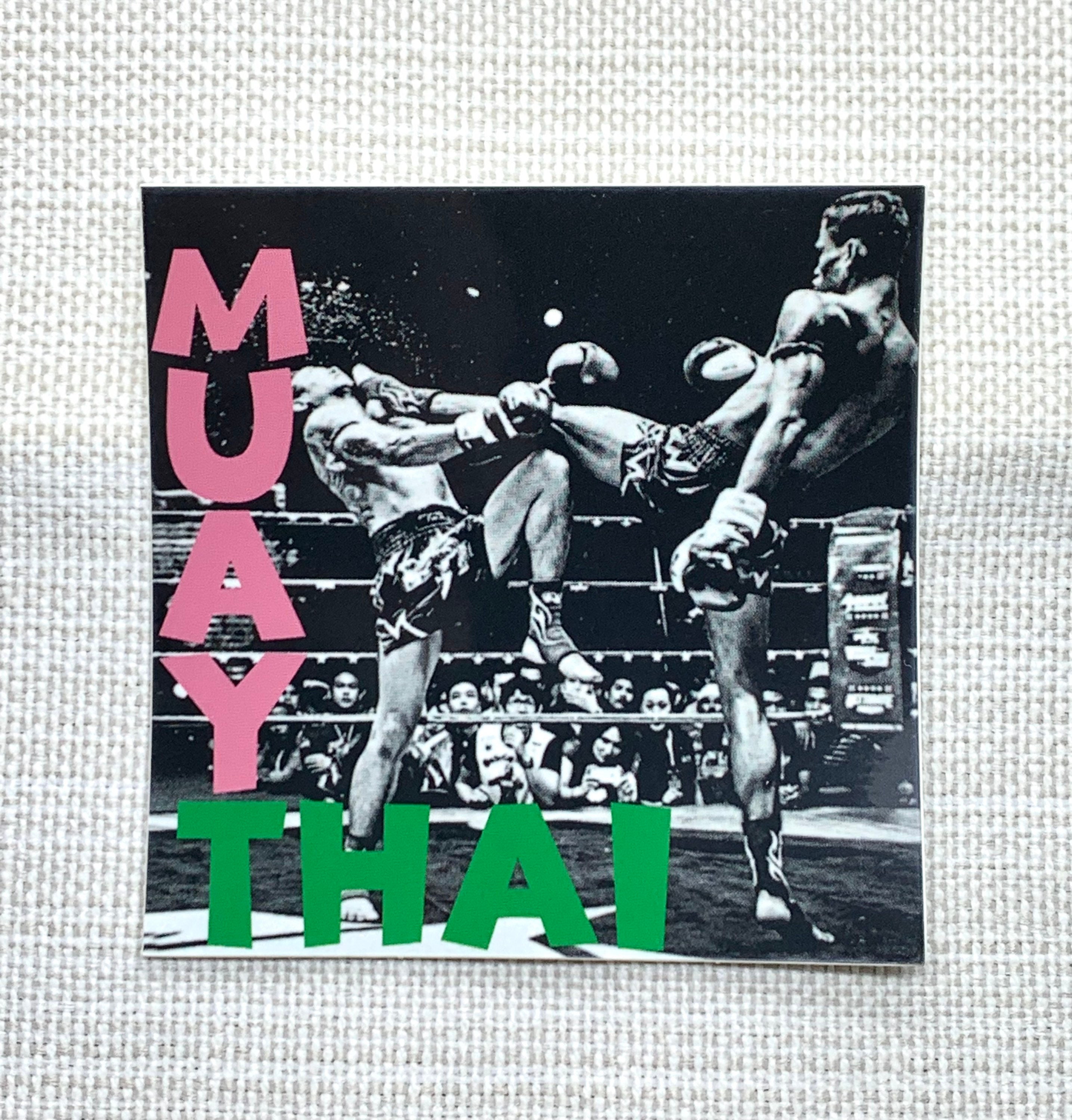 Muay Thai Stickers Kickboxing Stickers MMA Stickers Martial Arts ...