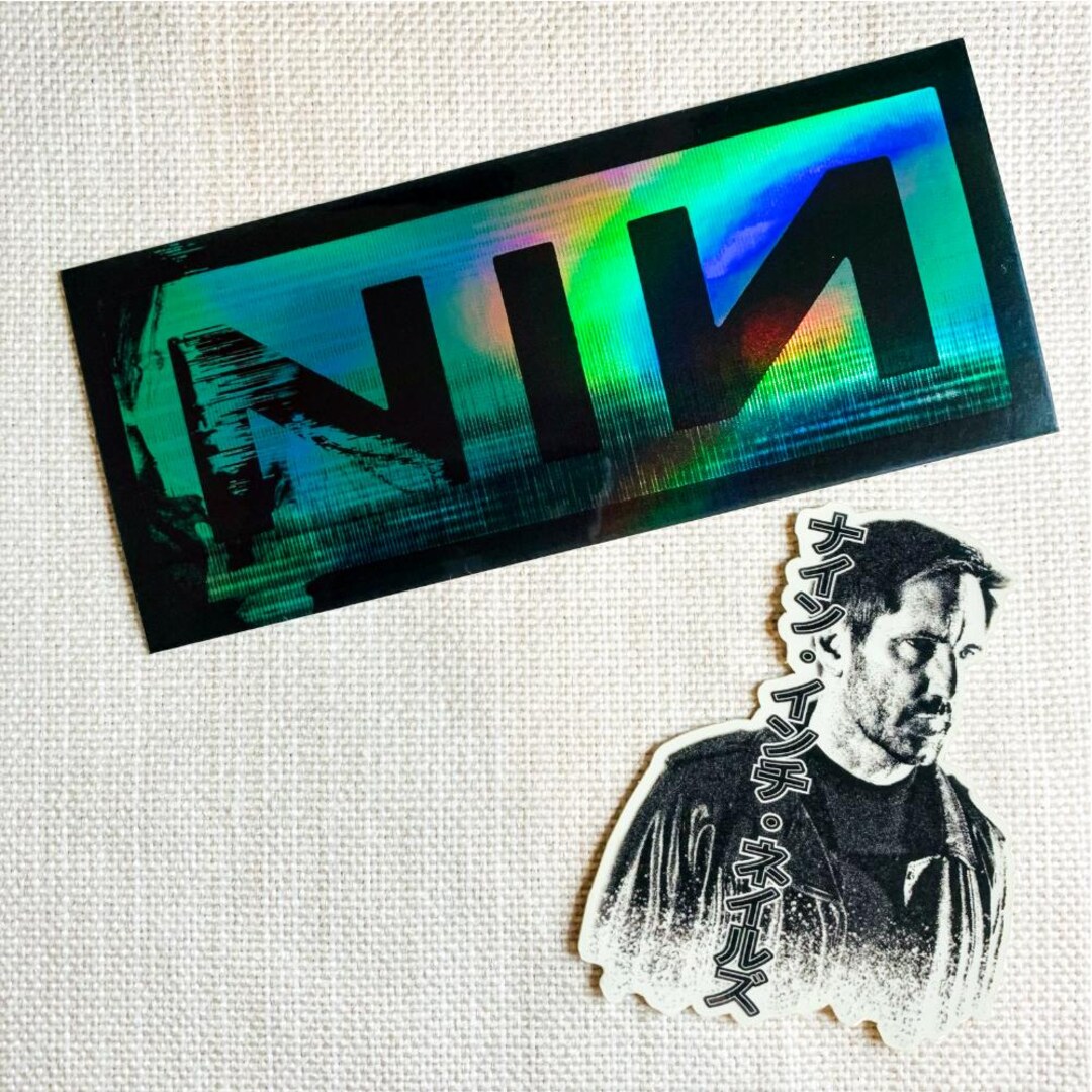 NIN Sticker NIN Inspired Trent Reznor Pretty Hate Machine Downward ...