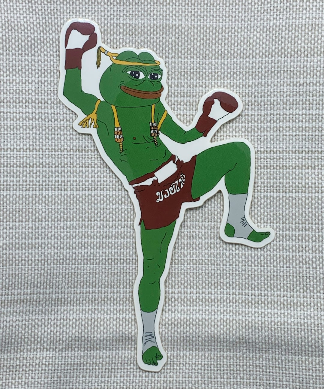 Muay Thai Stickers | Pepe the Frog Stickers | MMA Stickers | Pepe Meme Stickers | Pepe Coin ...