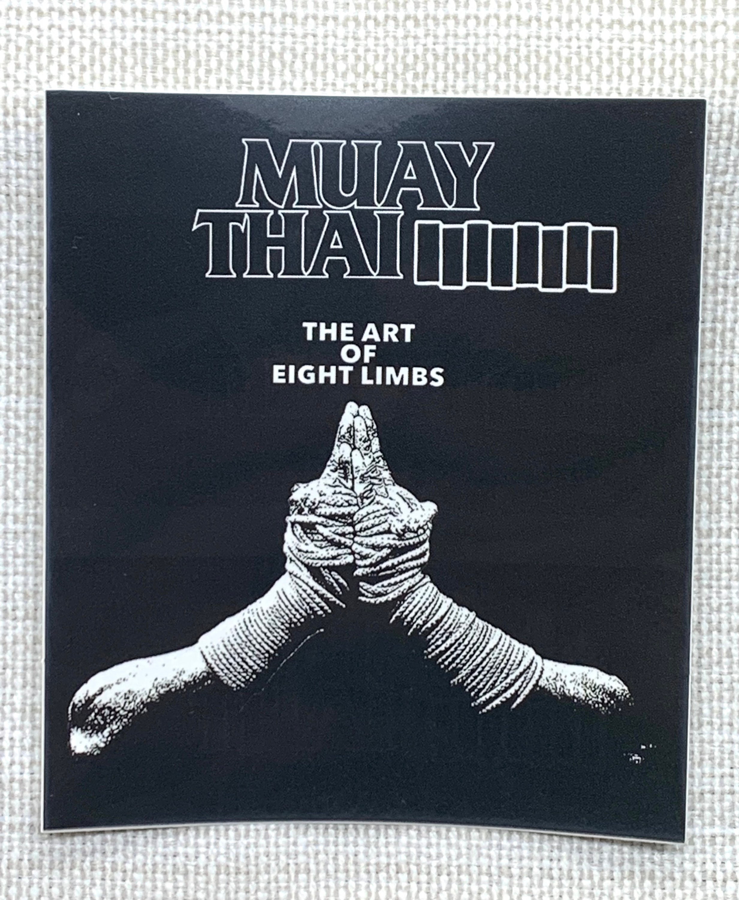 Muay Thai Stickers Kickboxing Stickers MMA Stickers Martial Arts ...
