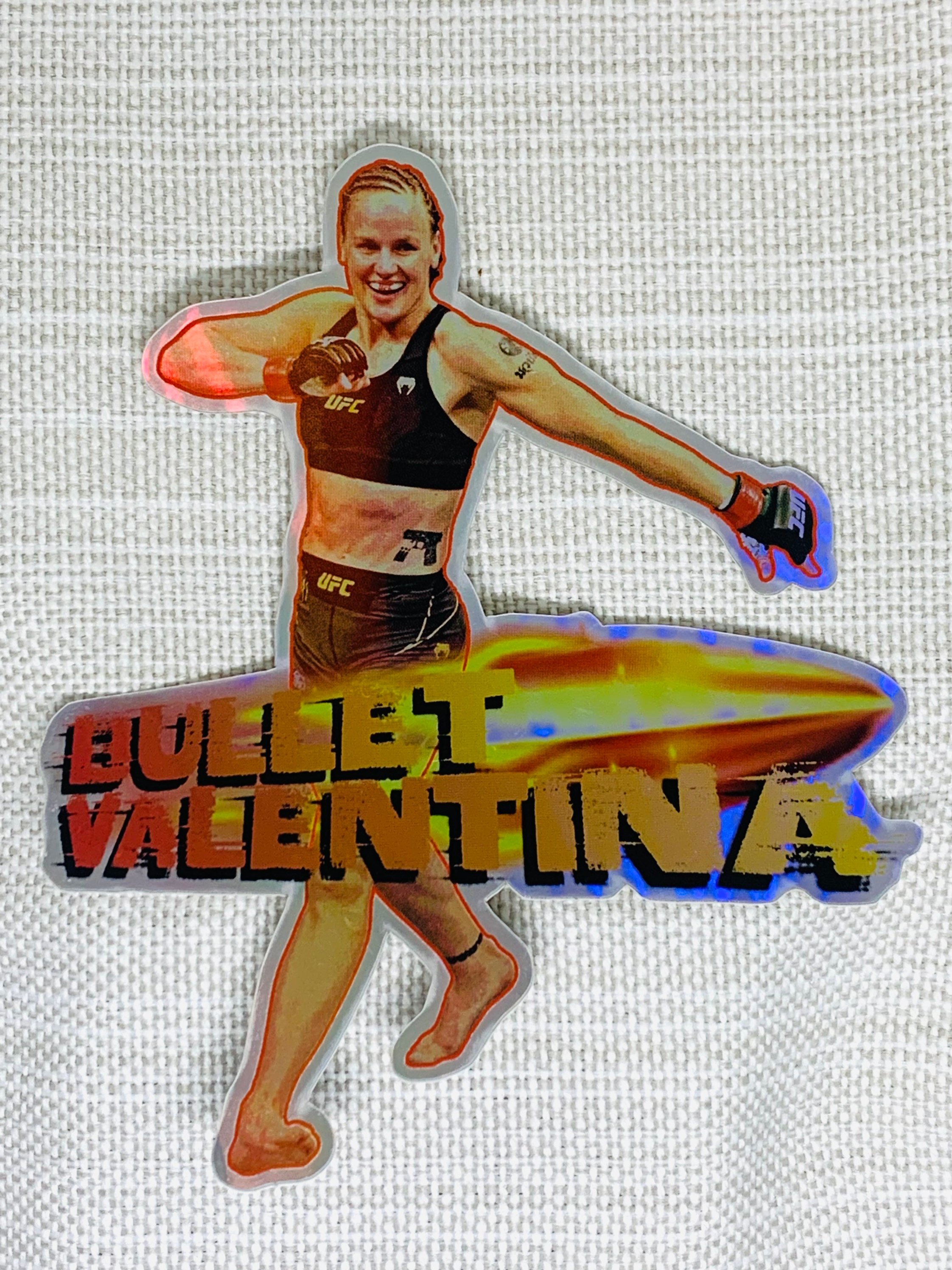 UFC Female Fighter Stickers Amanda Nunes Sticker Valentina Schevchenko ...
