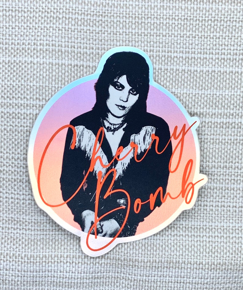 Joan Jett Stickers the Runaways Stickers Punk 80's Vintage Classic Rock ...