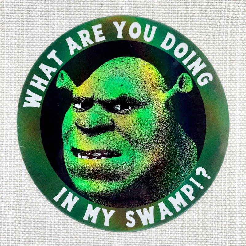 Shrek Stickers Funny - Etsy