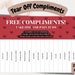 Tear off Compliments Printable | Kindness Activity I Activity for ...