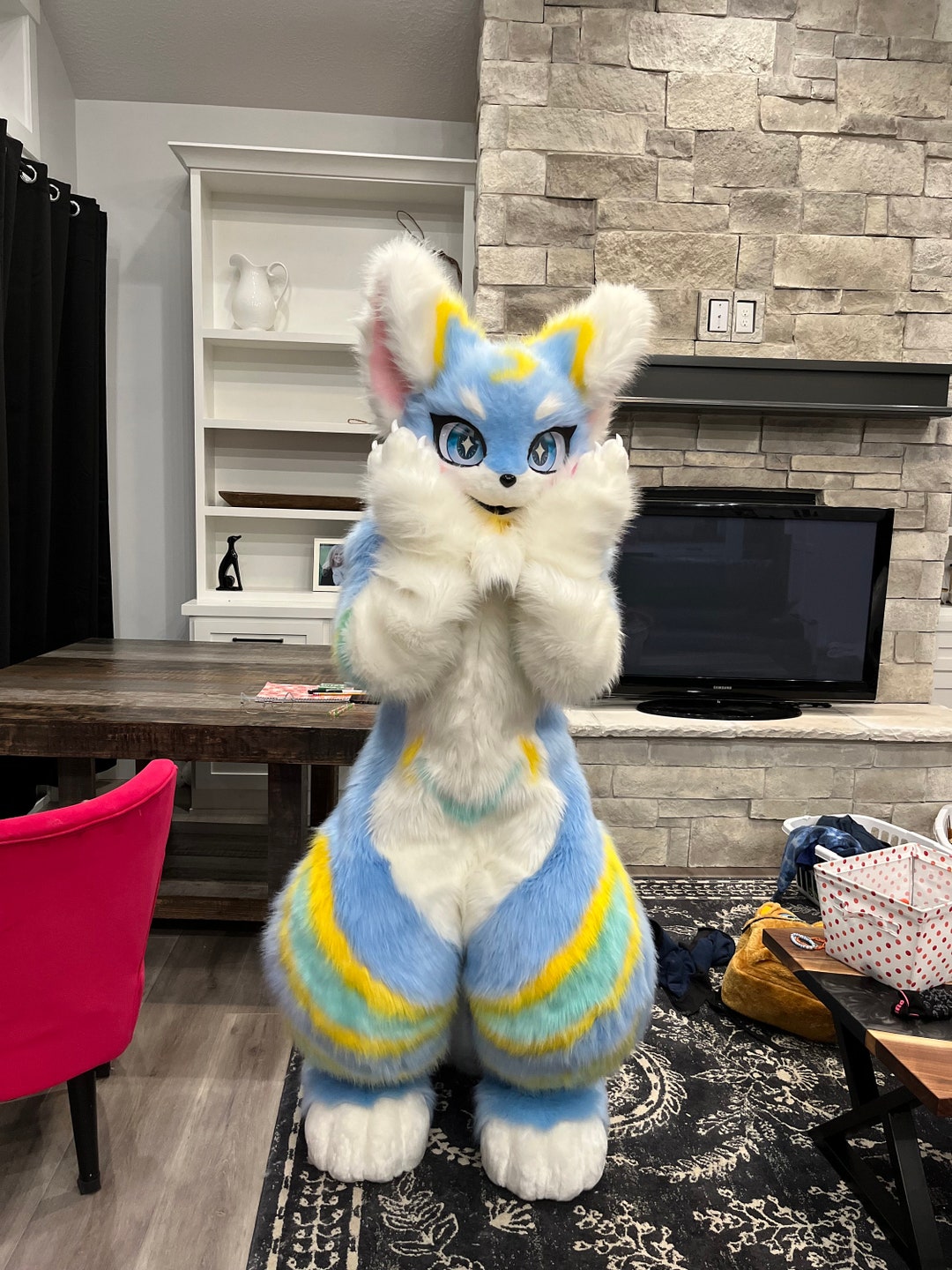 Fluffy Kemono Style Full Suit Fursuit - Etsy