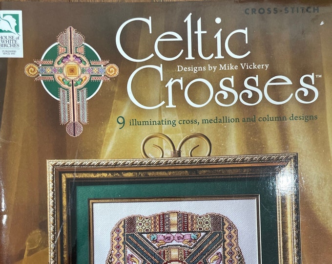 Celtic Crosses Cross Stitch Pattern Book Irish Cross Stitch Pattern - Etsy