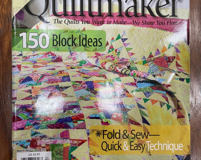Quiltmaker Magazine - Etsy