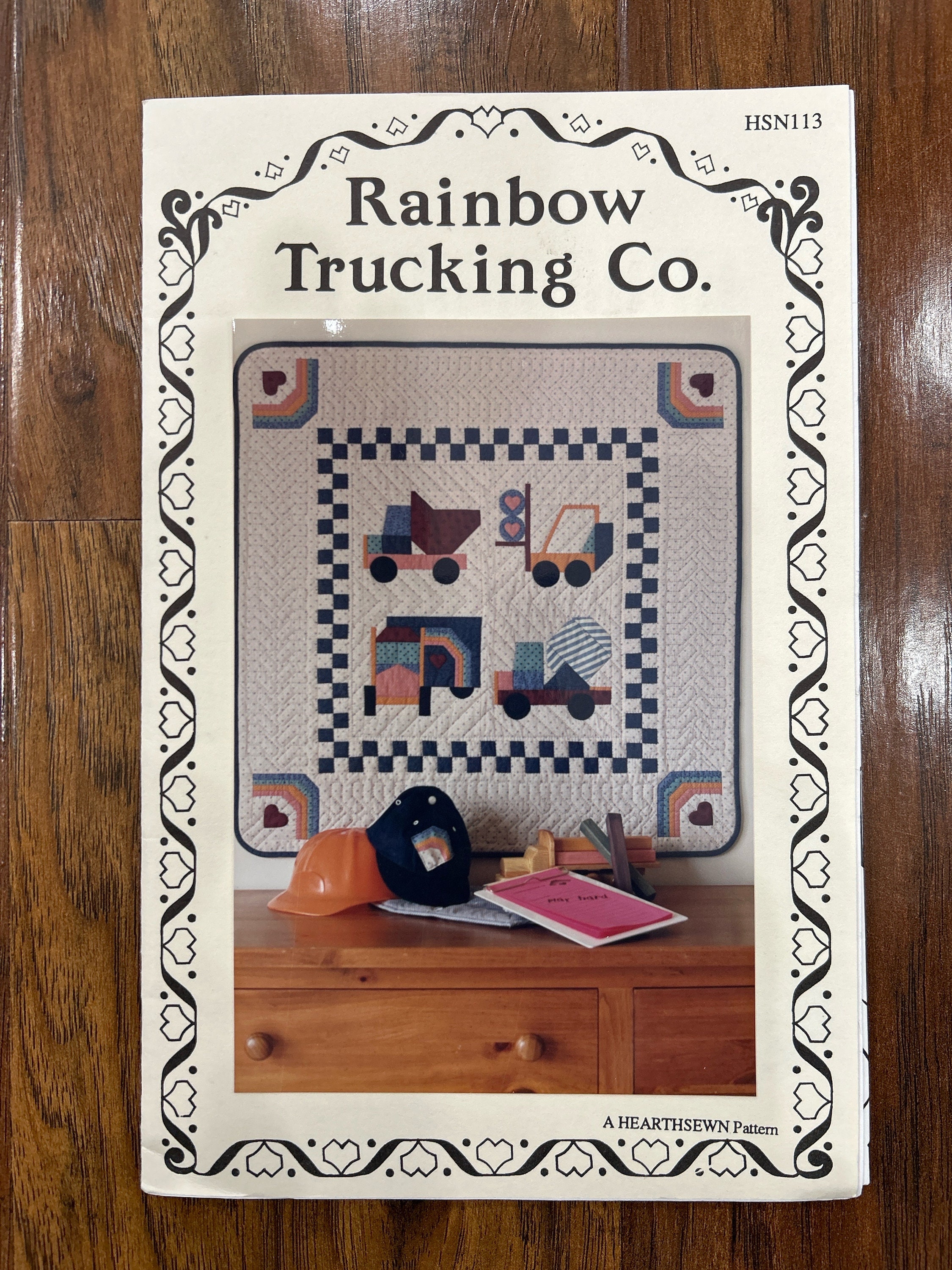 Rainbow Trucking Co. Quilt Pattern - Etsy