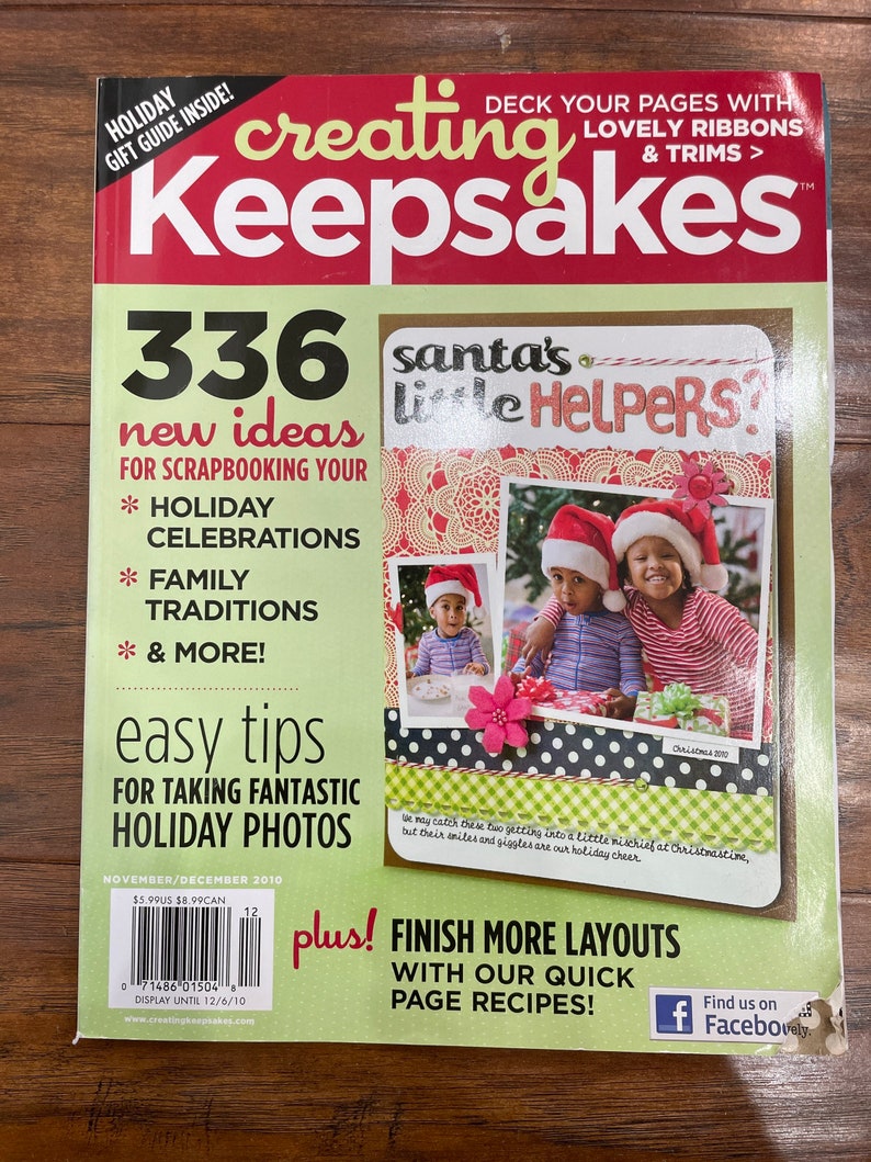 Creating Keepsakes Magazine - Etsy