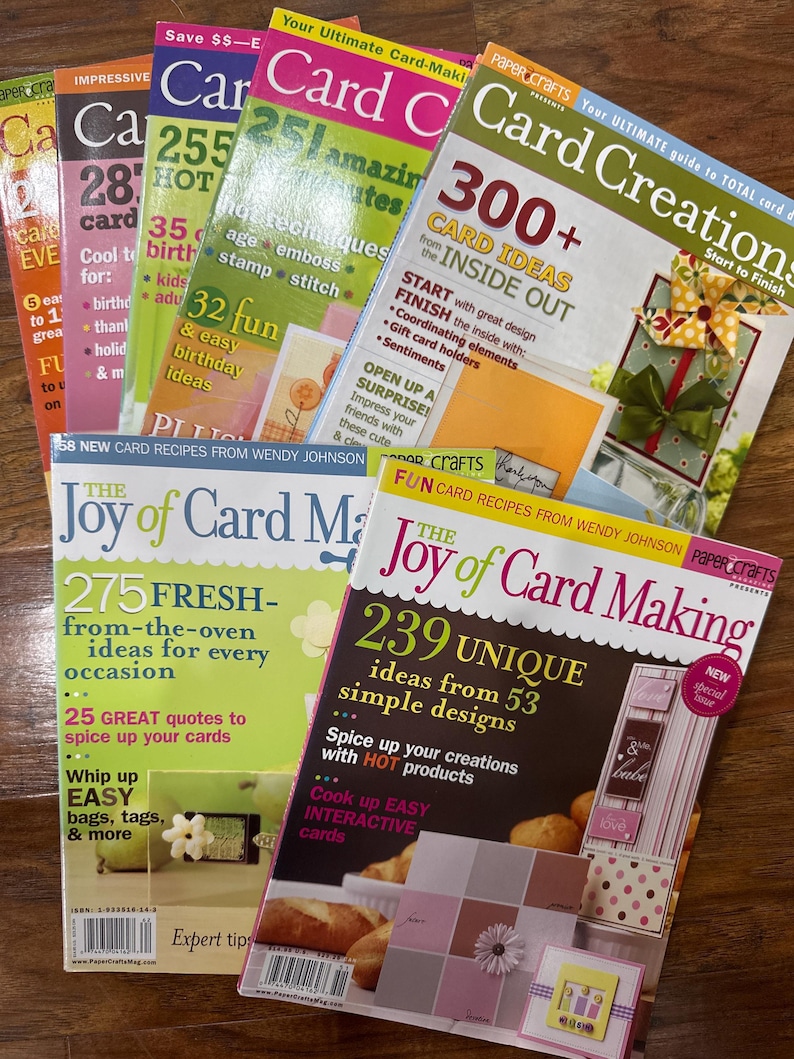 Paper Crafts Magazine, Special Editions Card Creations - the Joy of ...