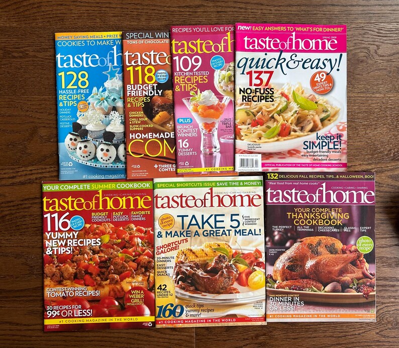 Taste of Home Cooking Magazine - Etsy