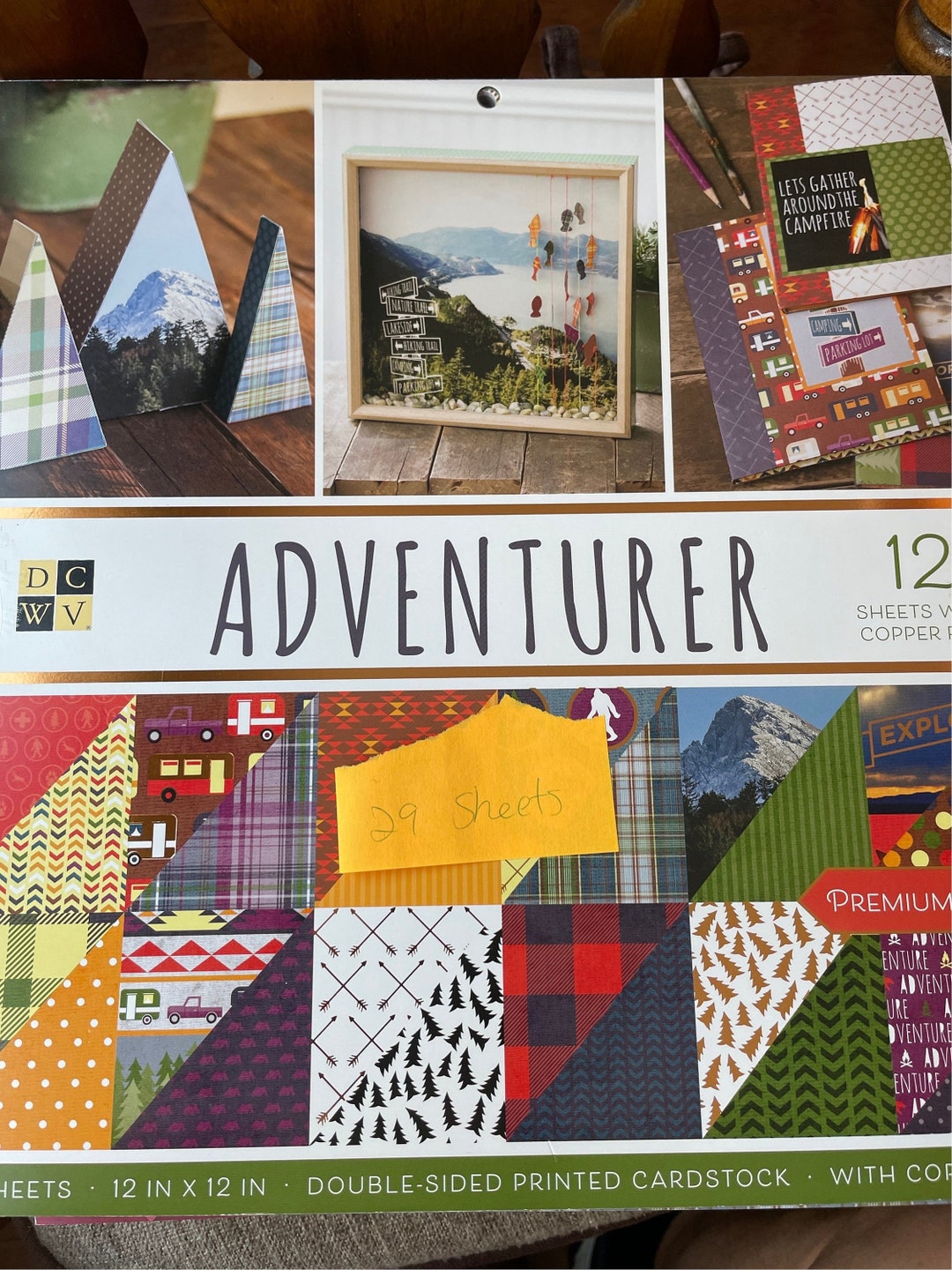 DCWV Adventurer Paper Pad - Etsy