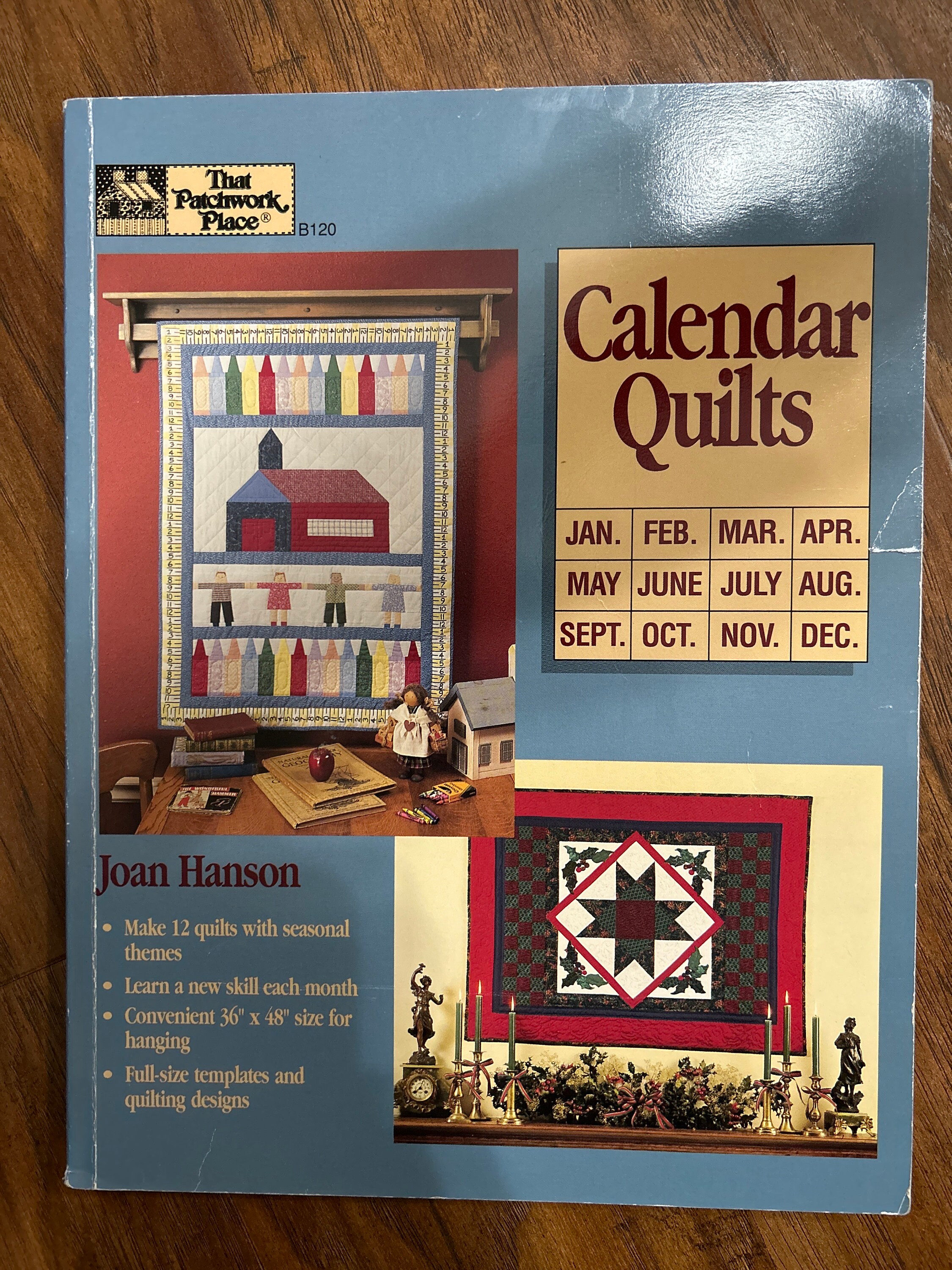 Calendar Quilts Quilt Patterns for the Year 12 Quilt Patterns Tiny ...