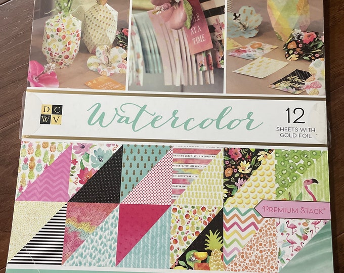 DCWV Watercolor Premium Paper Pad - Etsy