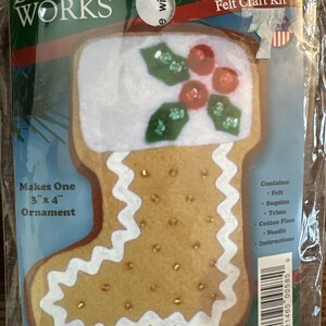 Design Works Felt Craft Kits and Cross Stitch Kit - Etsy