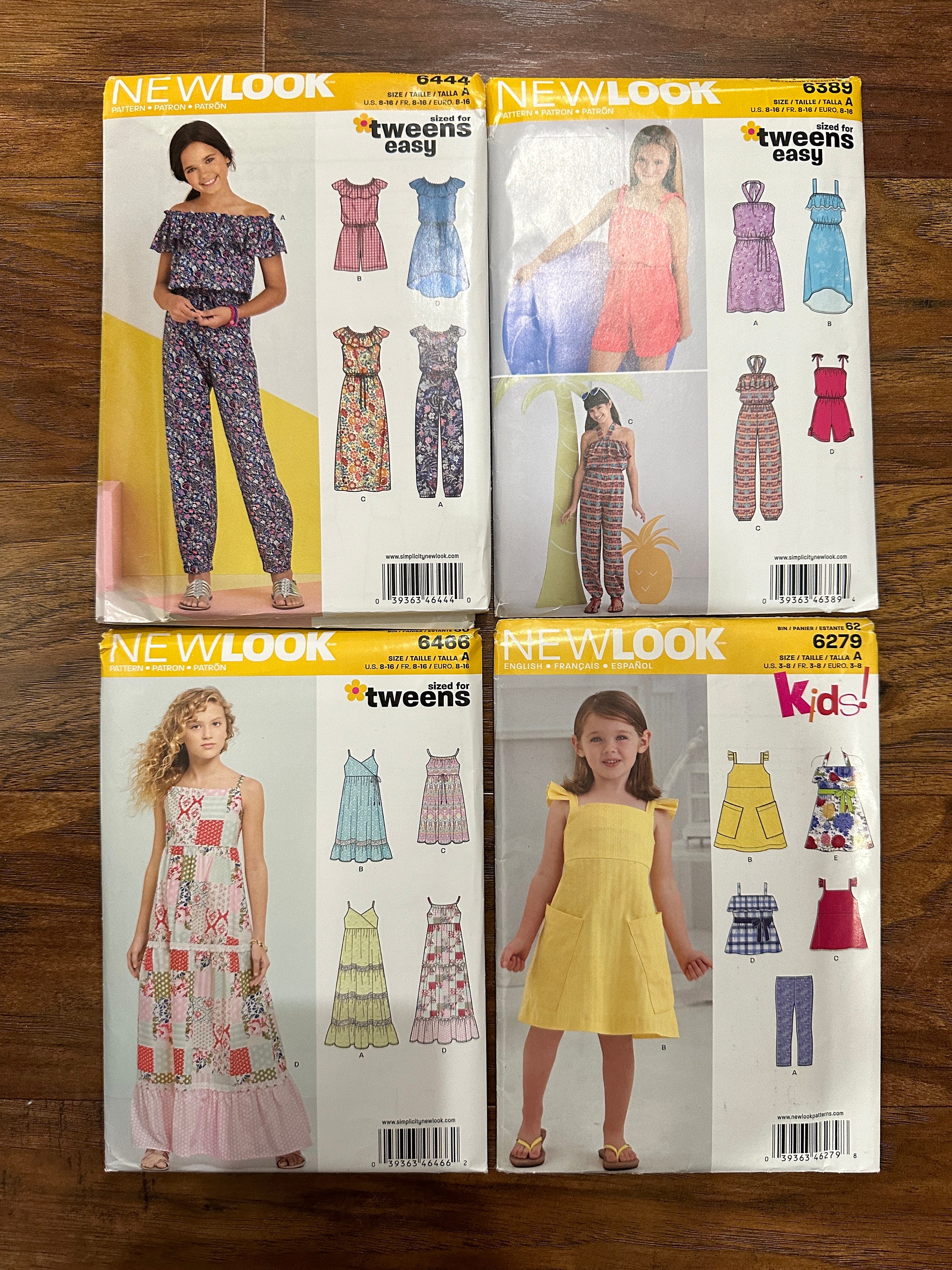 New Look Clothing Patterns Women, Men, Children - Etsy