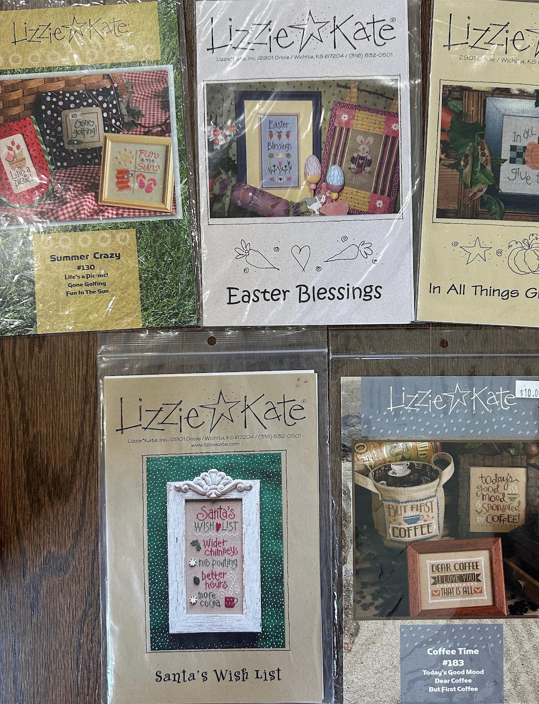 Lizzie Kate Cross Stitch Patterns - Etsy