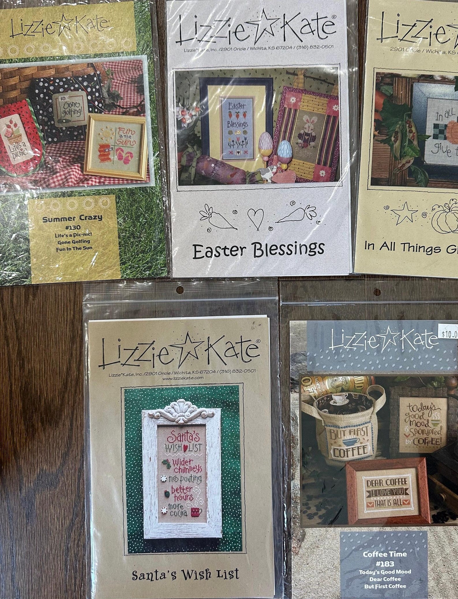 Lizzie Kate Cross Stitch Patterns - Etsy