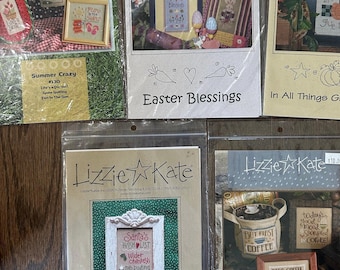 Lizzie Kate Needle Nick 21K Cross Stitch Pattern box L - Etsy