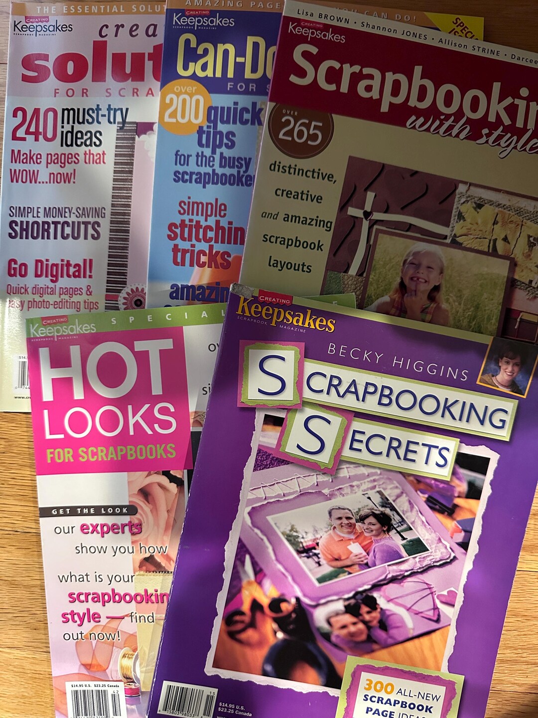 Creating Keepsakes Scrapbooking Magazine Special Editions Junk Journal ...