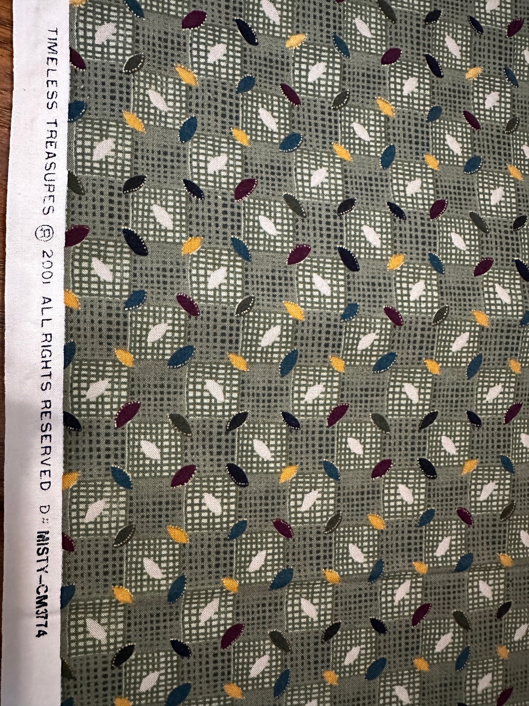 Timeless Treasures Fabrics Inc. Pattern Misty CM3774 - Etsy