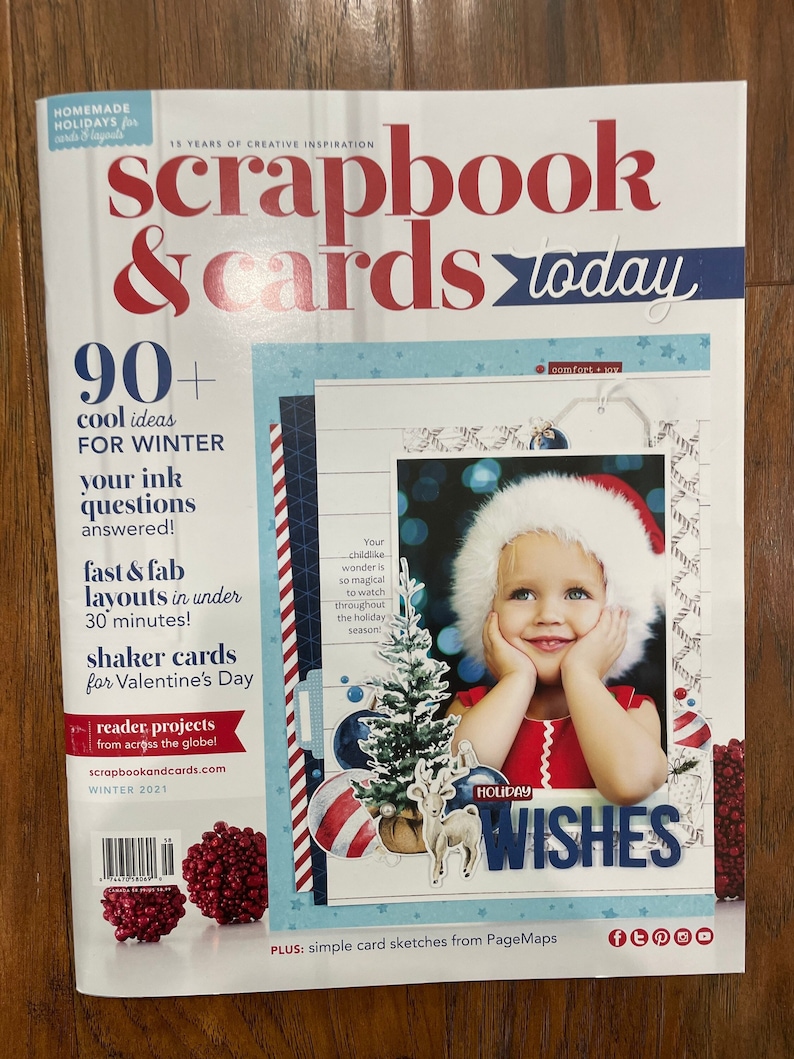 Scrapbook & Cards Today Magazine: New Canadian Edition - Etsy