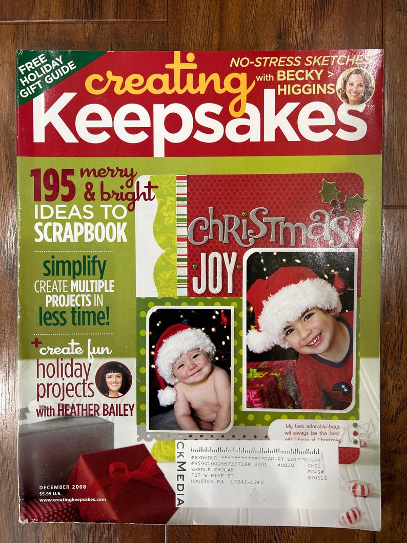 Creating Keepsakes Magazine - Etsy