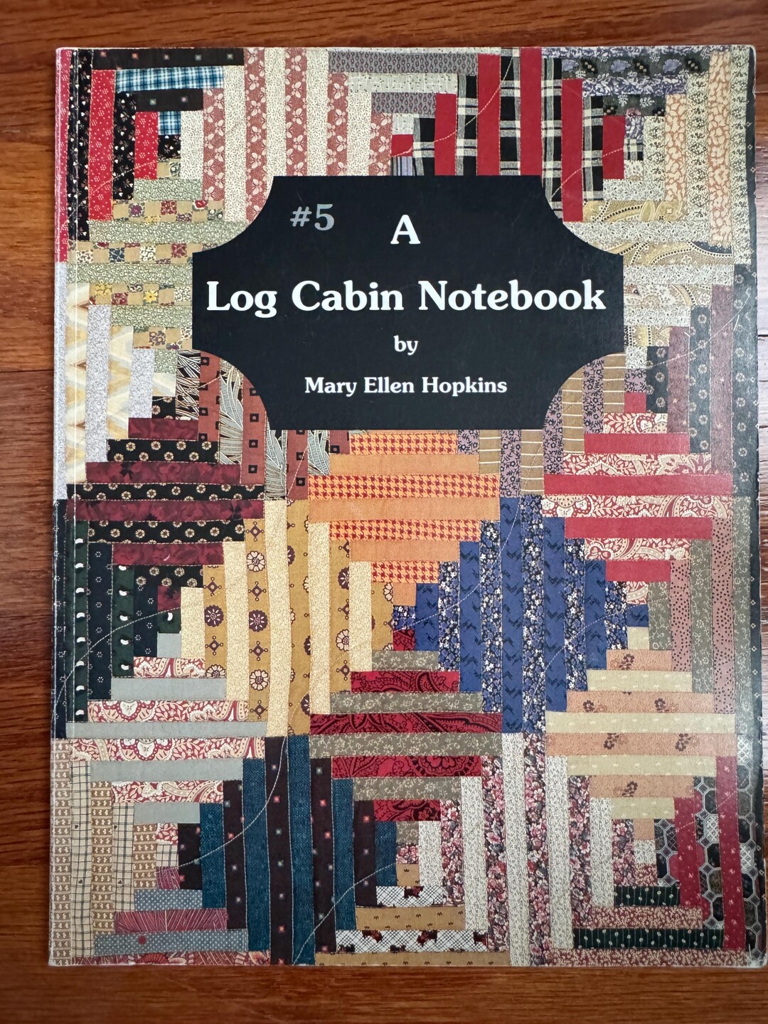 A Log Cabin Notebook Quilt Pattern Book by Mary Ellen Hopkins - Etsy