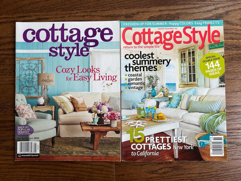Cottage Style Magazine - Etsy