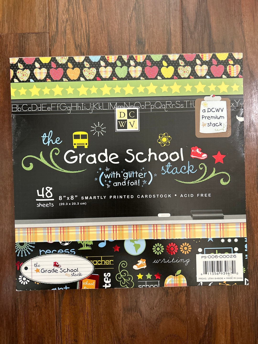 The Grade School Stack Paper Pad Scrapbook Paper Pack Junk Journal ...