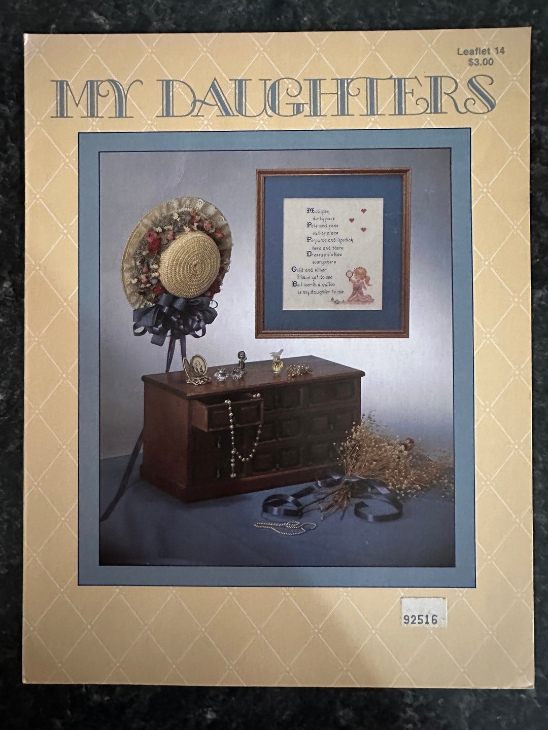 My Daughters Cross Stitch Pattern - Etsy