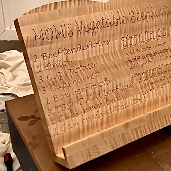 Cookbook Stand - Etsy