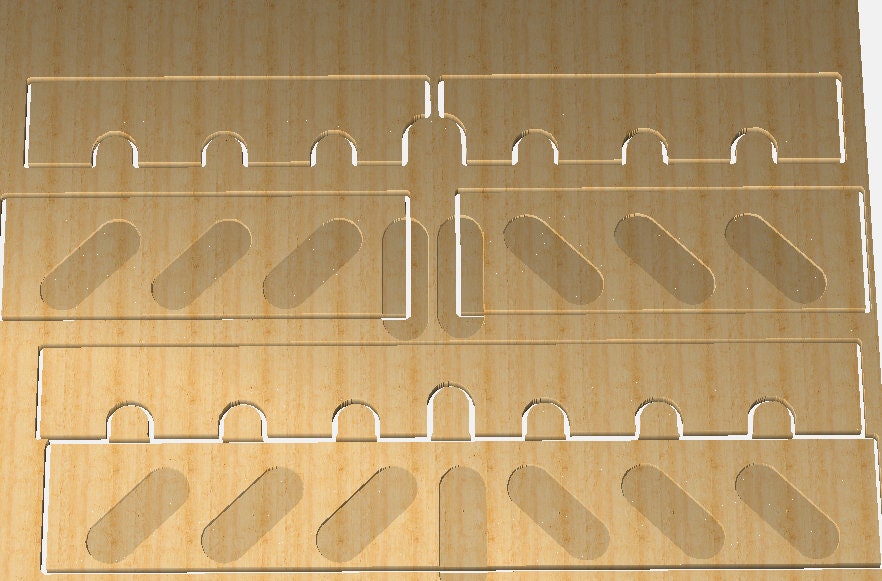 Gun Rack and Peg Board SVG Package - Etsy