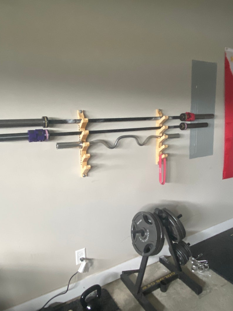 Barbell Rack SVG File and Brief Plans | Horizontal - Etsy