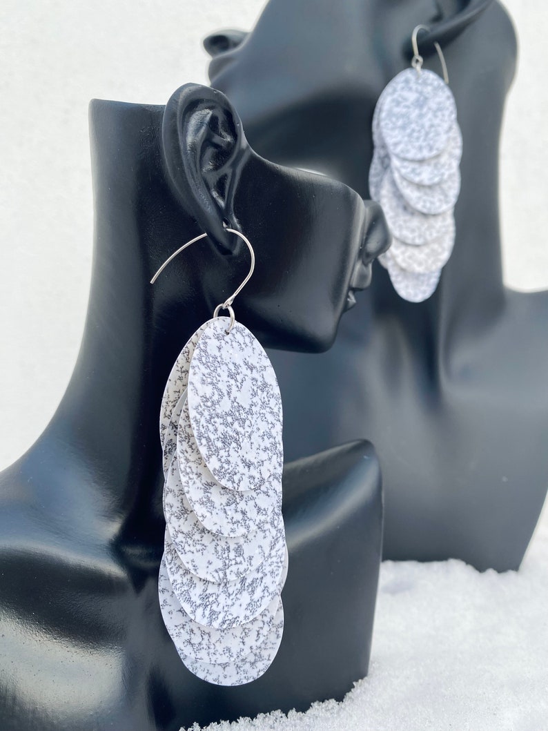 AWARENESS Statement Piece Earrings With Stainless Steel Earring Hooks ...