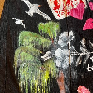 Custom Hand-painted Denim Jacket: Fan Art, Concert Wear, Gift - Made to ...