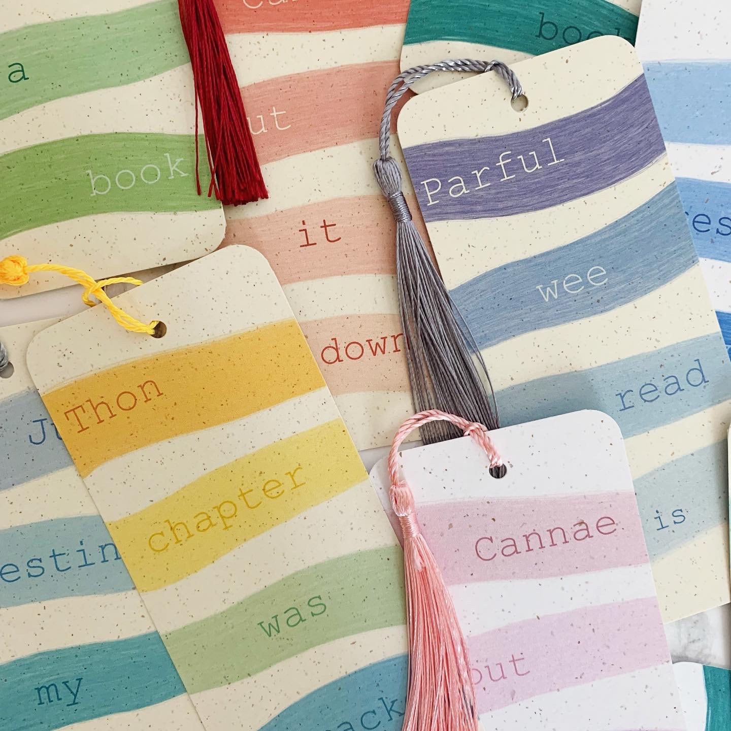 Northern Irish Watercolour Swipe Bookmarks Multipack 3 or 6 Designs ...