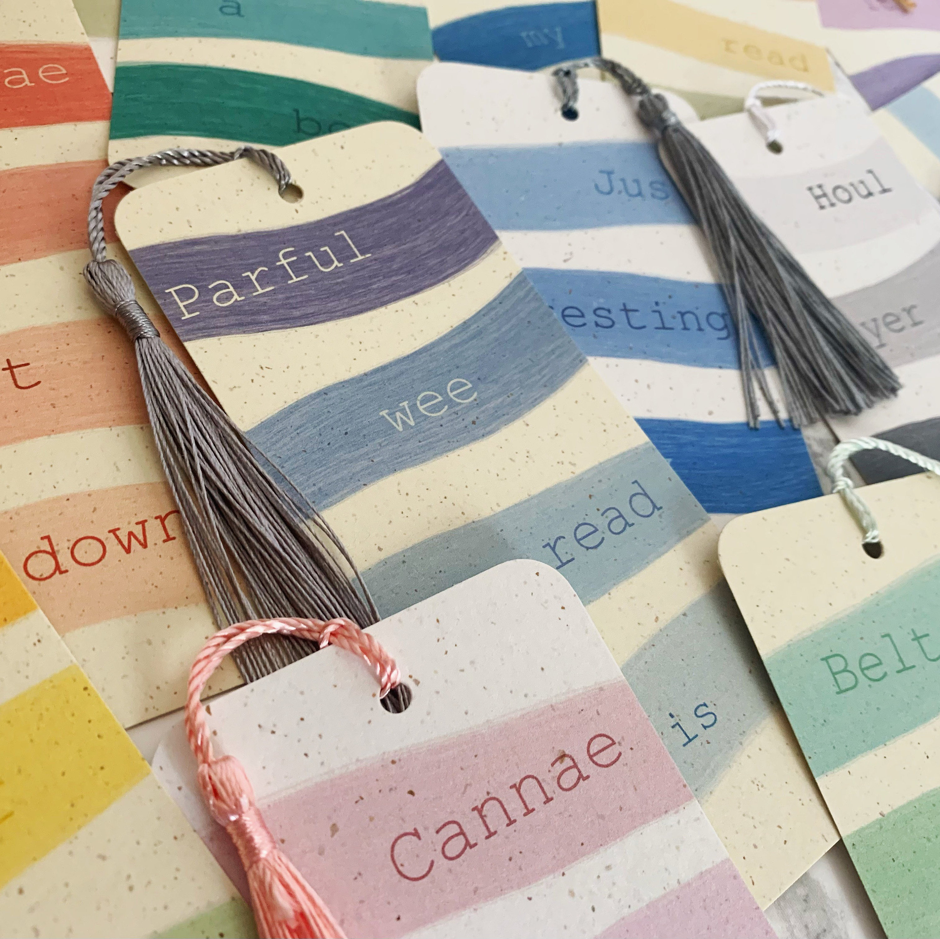 Northern Irish Watercolour Swipe Bookmarks Multipack 3 or 6 Designs ...