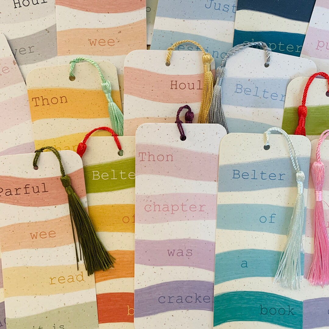 Northern Irish Watercolour Swipe Bookmarks - Multipack 3 or 6 Designs ...