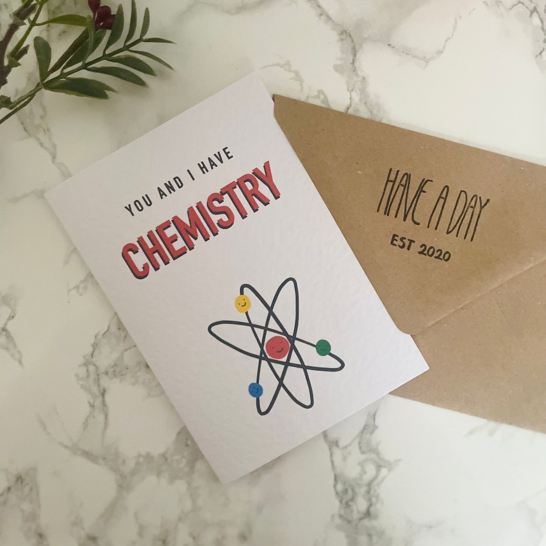 Cheers Celebratory Thank You Good Luck Blank Card - High Five/chemistry ...