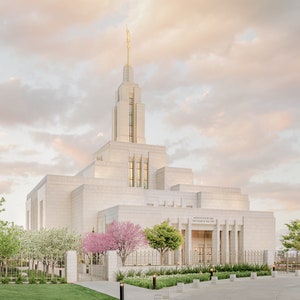 Draper Utah Temple Photo Digital Art - Etsy