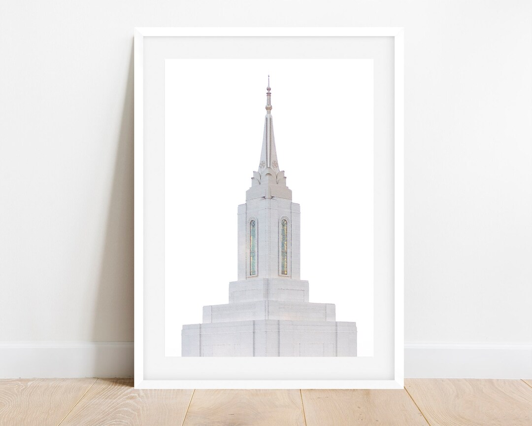 Orem Utah Temple Photo Digital Art - Etsy