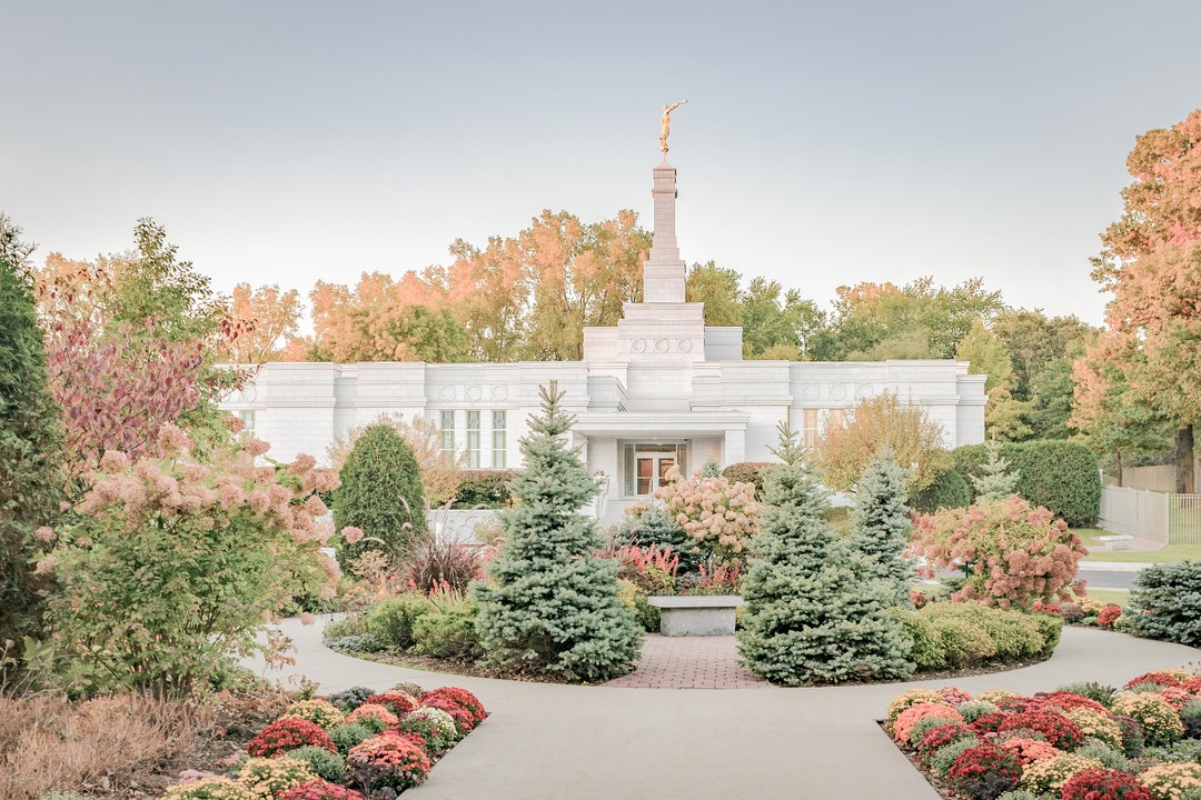 St. Paul Minnesota Temple Photo Digital Art - Etsy